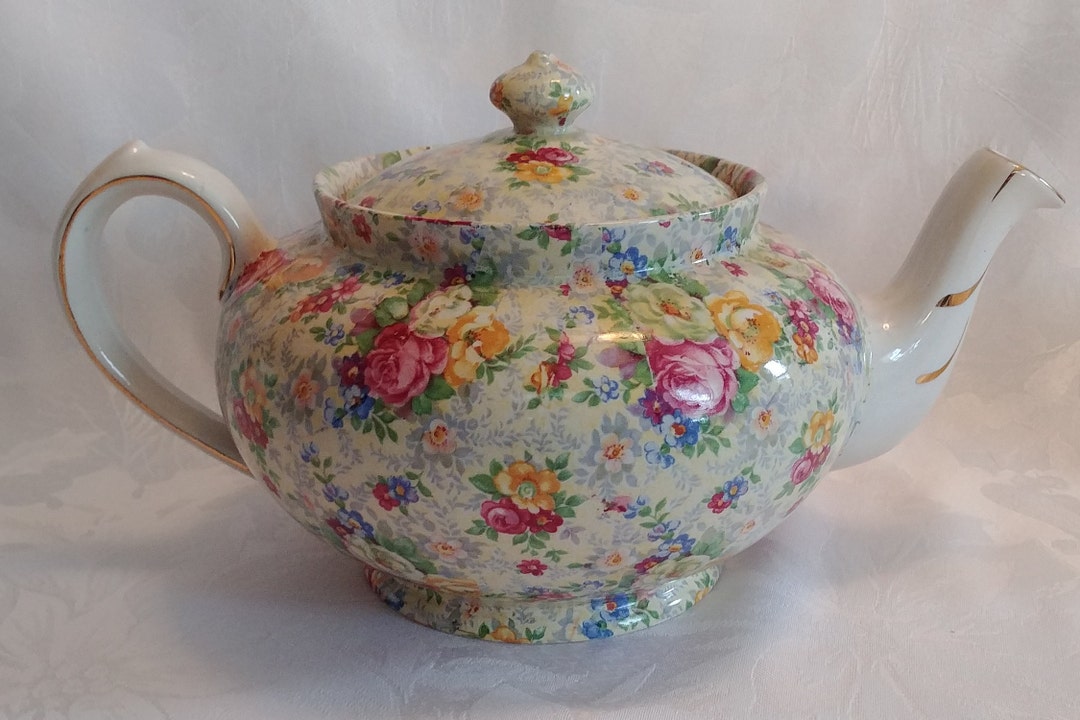 Lord Nelson Ware Rose Time Teapot - Etsy