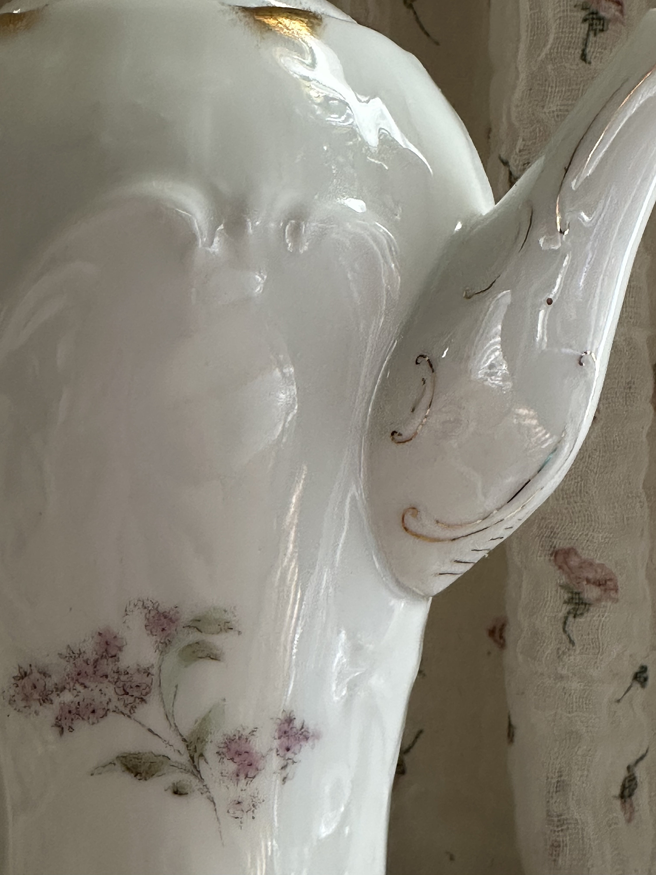 Antique Weimar Germany Chocolate Pot, Floral Design - Etsy