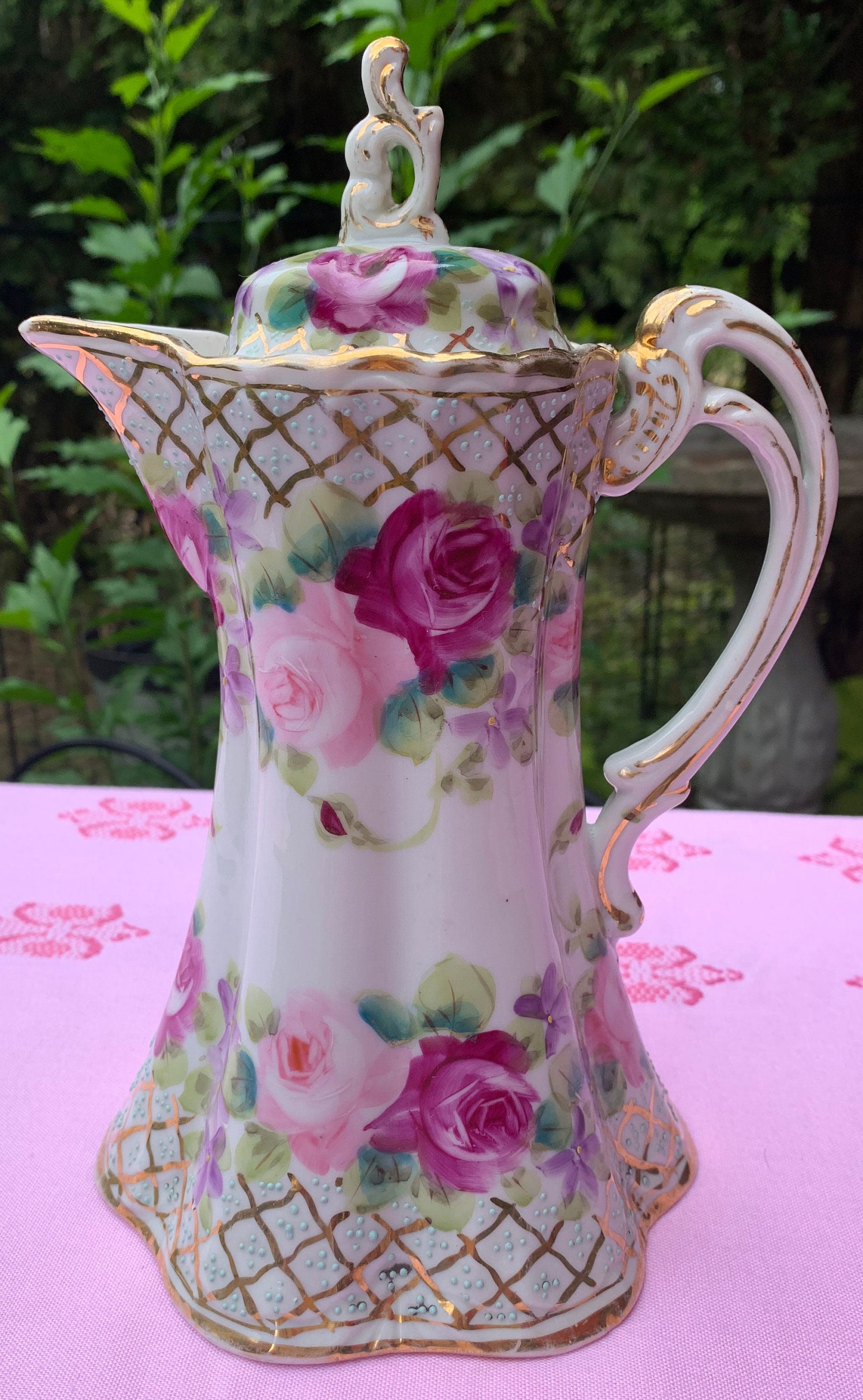 Antique Nippon Chocolate Pot - Etsy