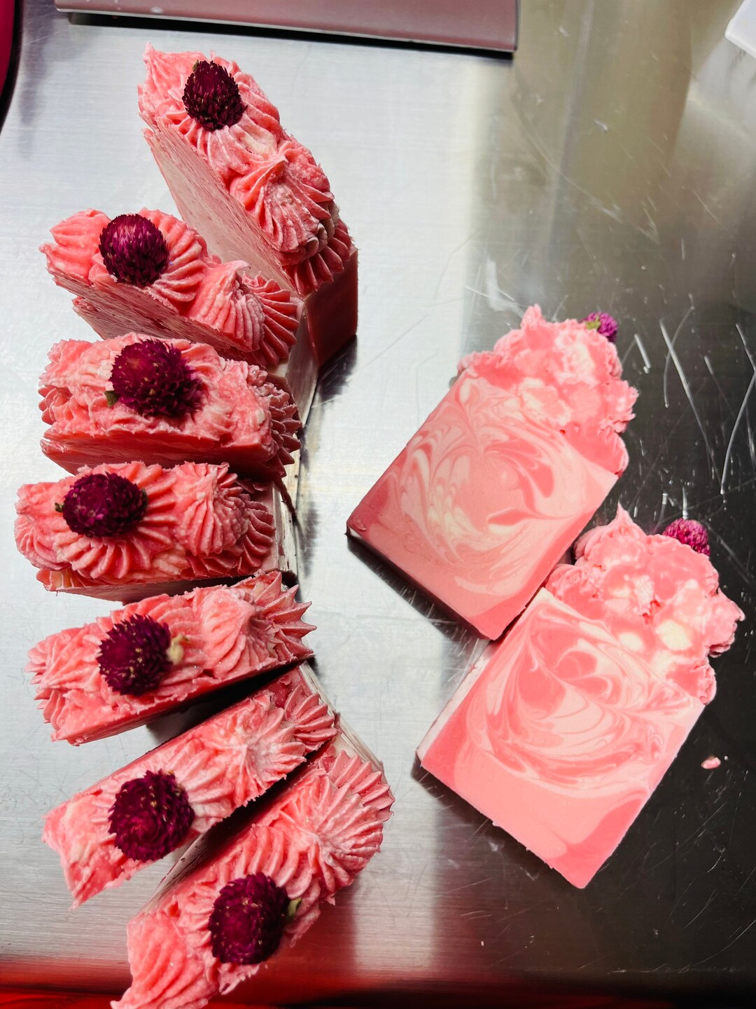 Fresh Rose Cold Process Artisan Soap, All Natural Handmade Self Care ...