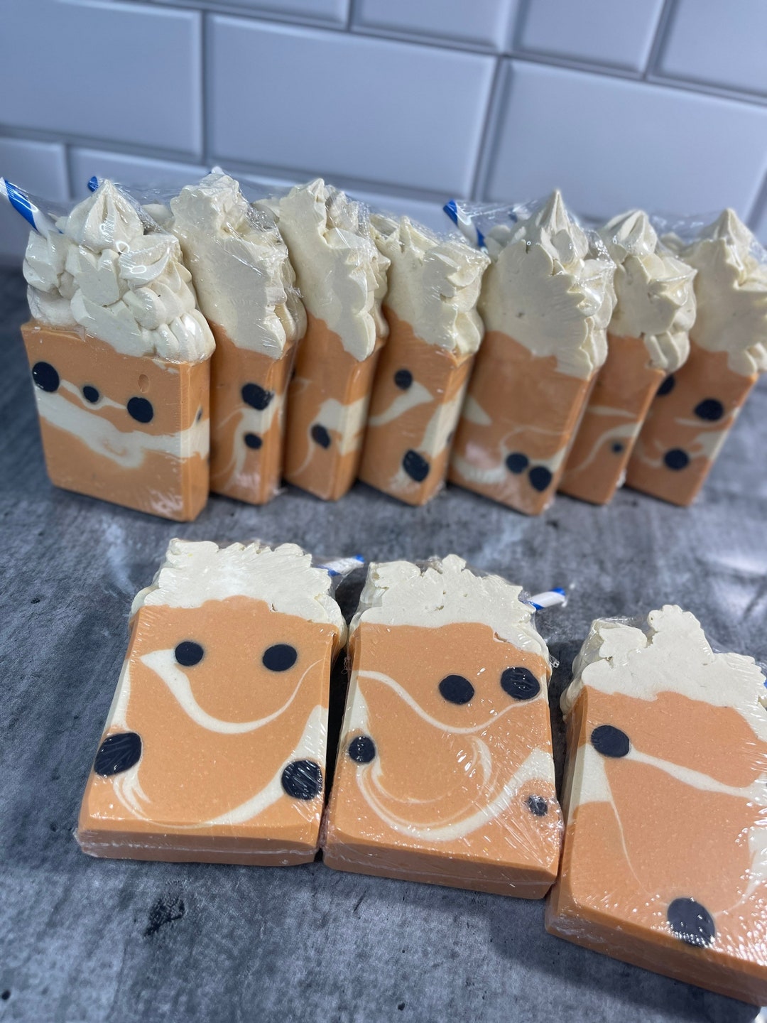 Handmade Artisan Mango Boba Cold Process Soap Bar With Shea Butter ...