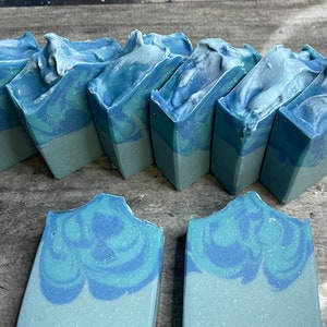 Handmade Curved & Chiseled Men Scent Cold Process Soap Gift Soap Bar ...