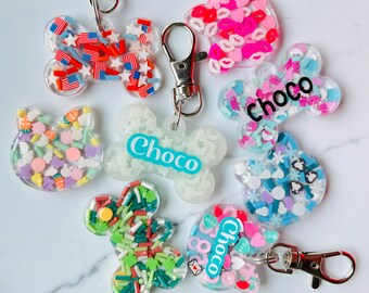 Stripes Dog Tag Dog Tags for Dogs Geometric Dog ID Tag Dog Tag - Etsy