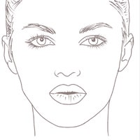 Face Chart Blank A4 Digital - Etsy UK