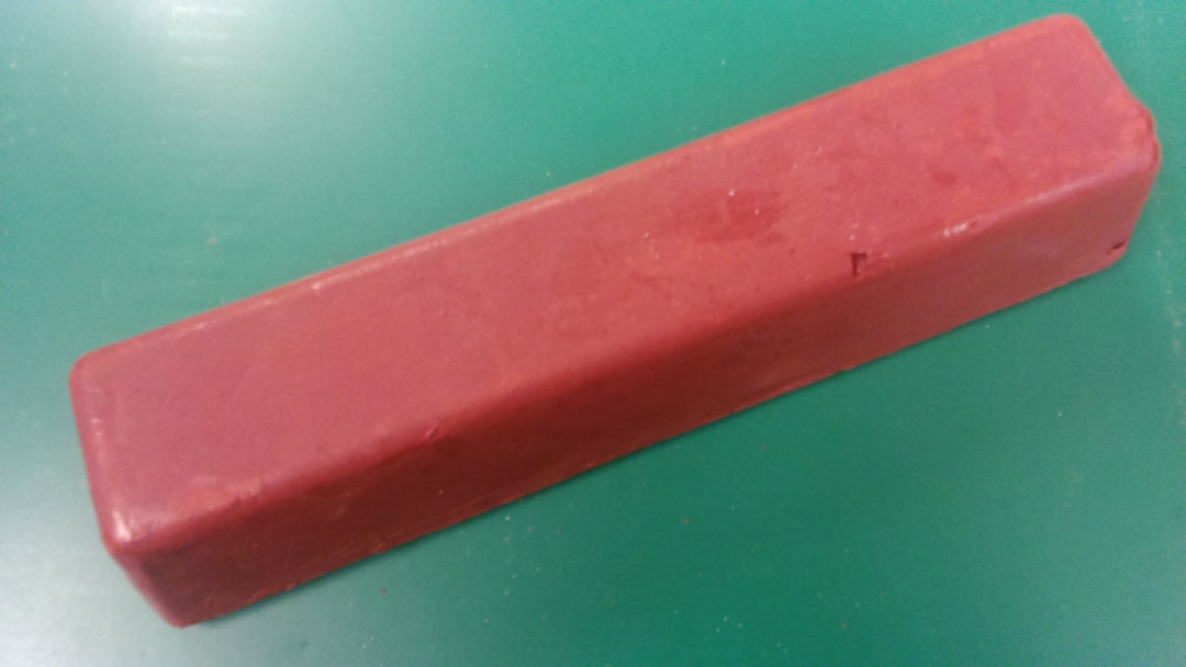 Red Polishing Compound Large 510g Bar, Great for Polishing Buffing Gold ...