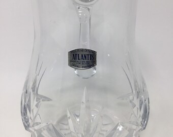 Lead Crystal Pitcher - Etsy