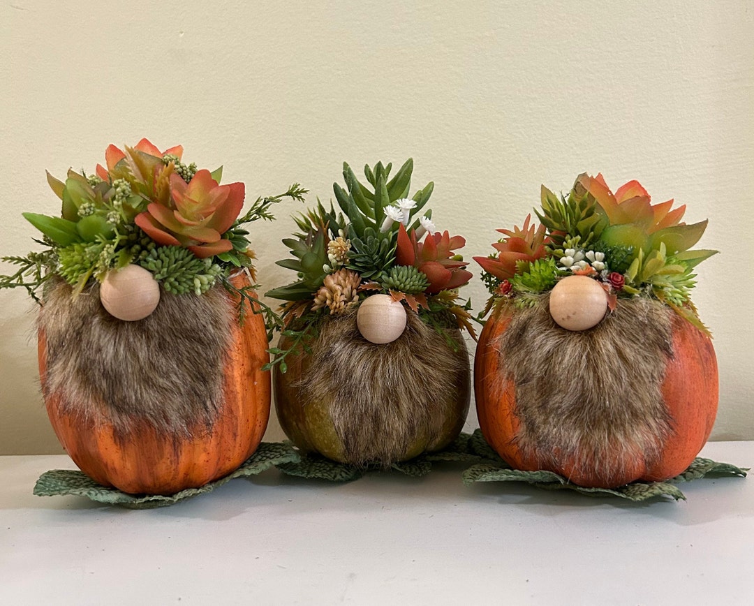 Autumn Pumpkin Gnomes - Etsy