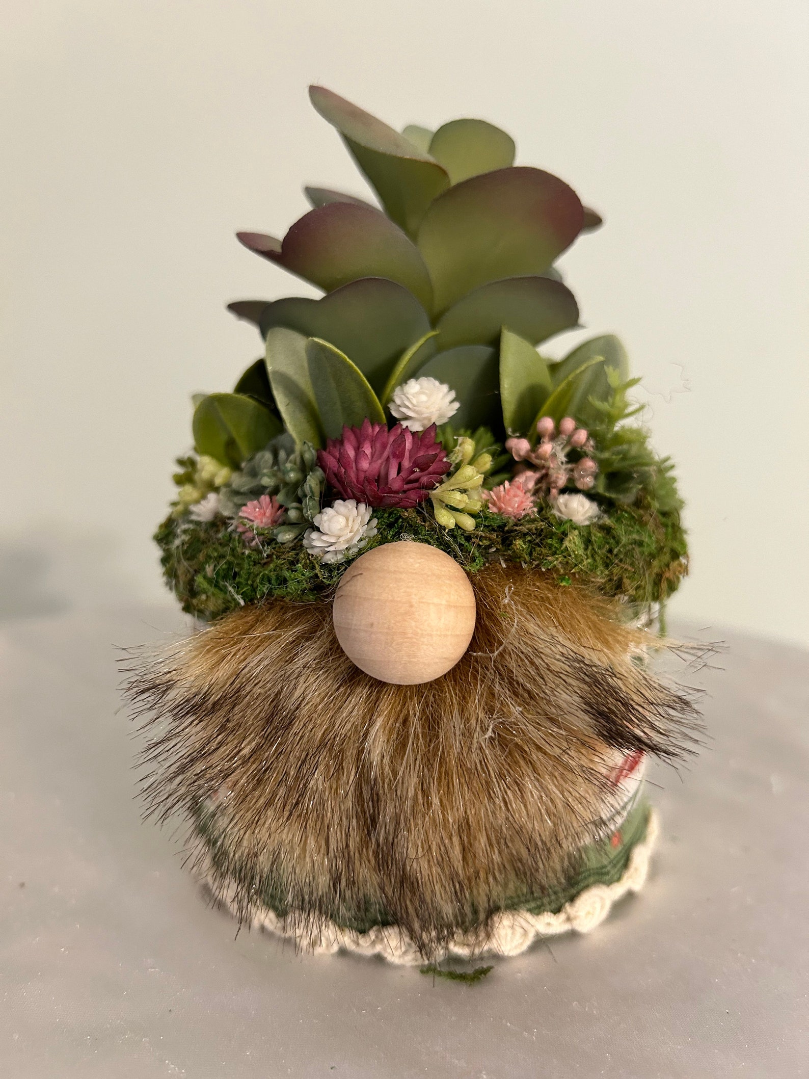 2024 Color Trend Gnome and Faux Succulent - Etsy
