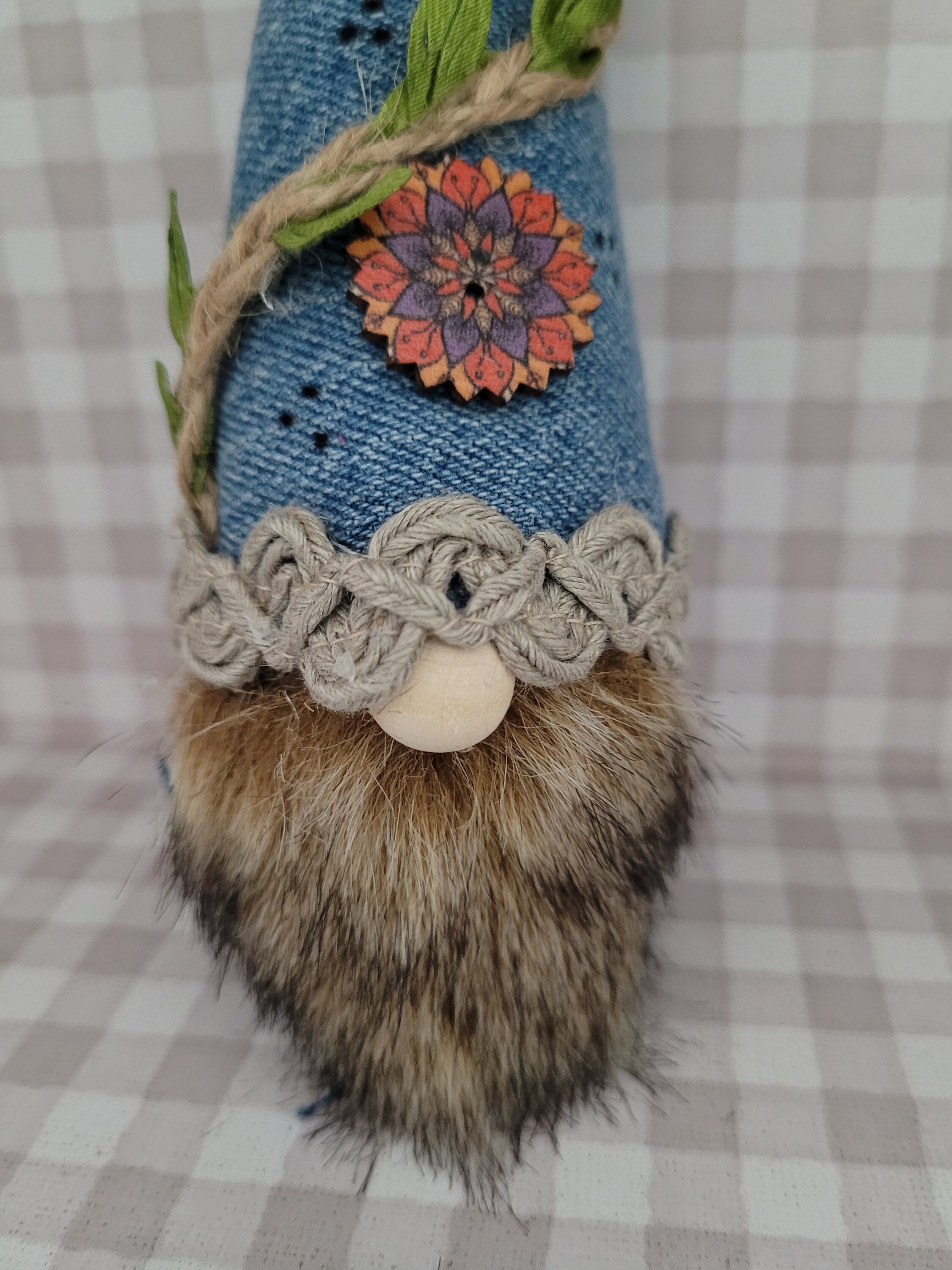 Denim and Buttons Gnome - Etsy
