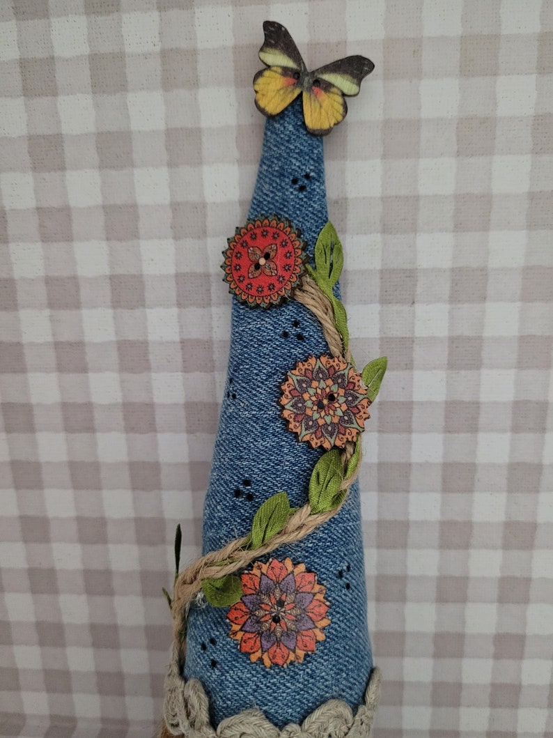 Denim and Buttons Gnome - Etsy