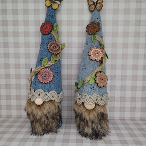 Denim and Buttons Gnome - Etsy
