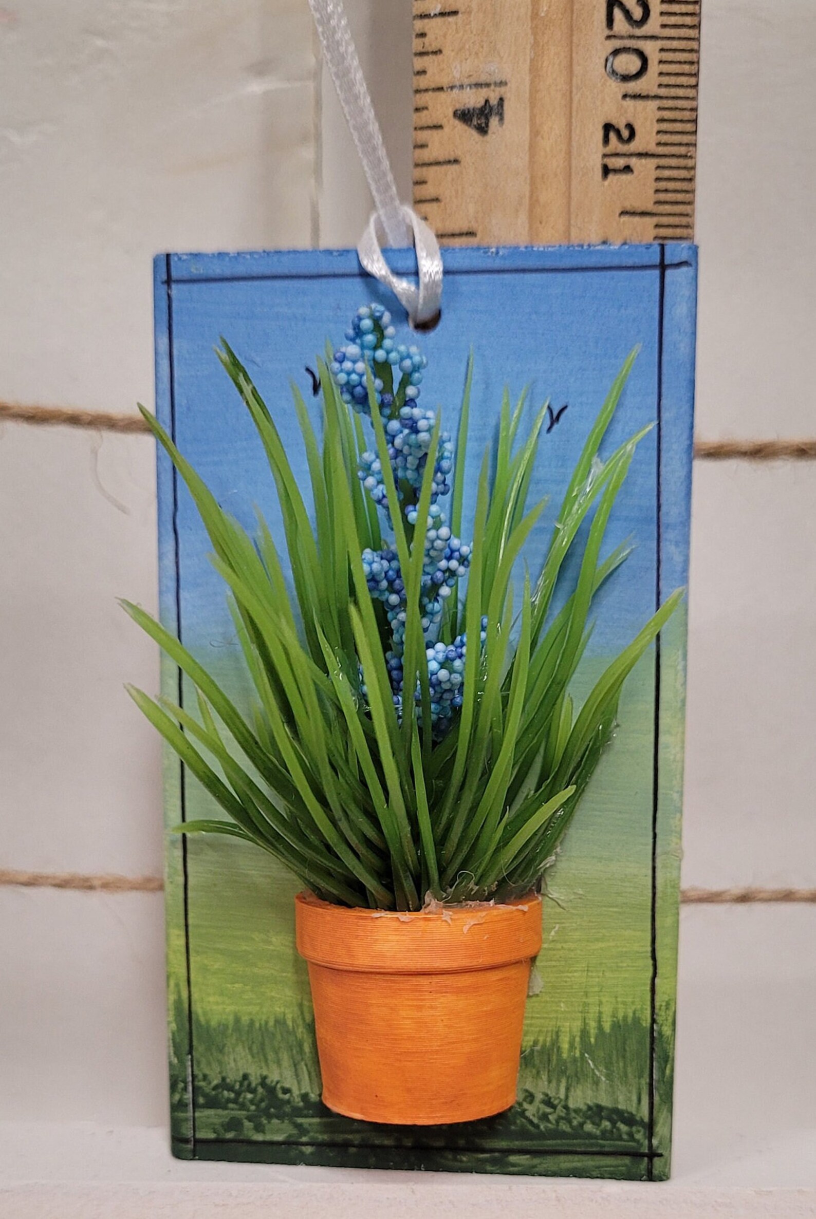 Miniature 3D Flower Arrangements on a Plaque - Etsy
