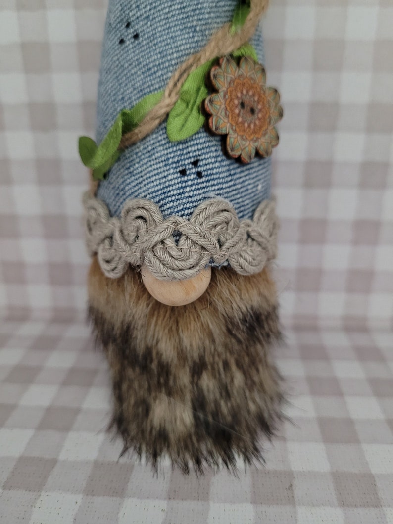 Denim and Buttons Gnome - Etsy