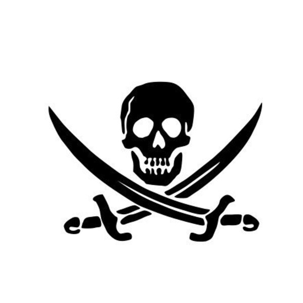 Pirate Wall Decals - Etsy