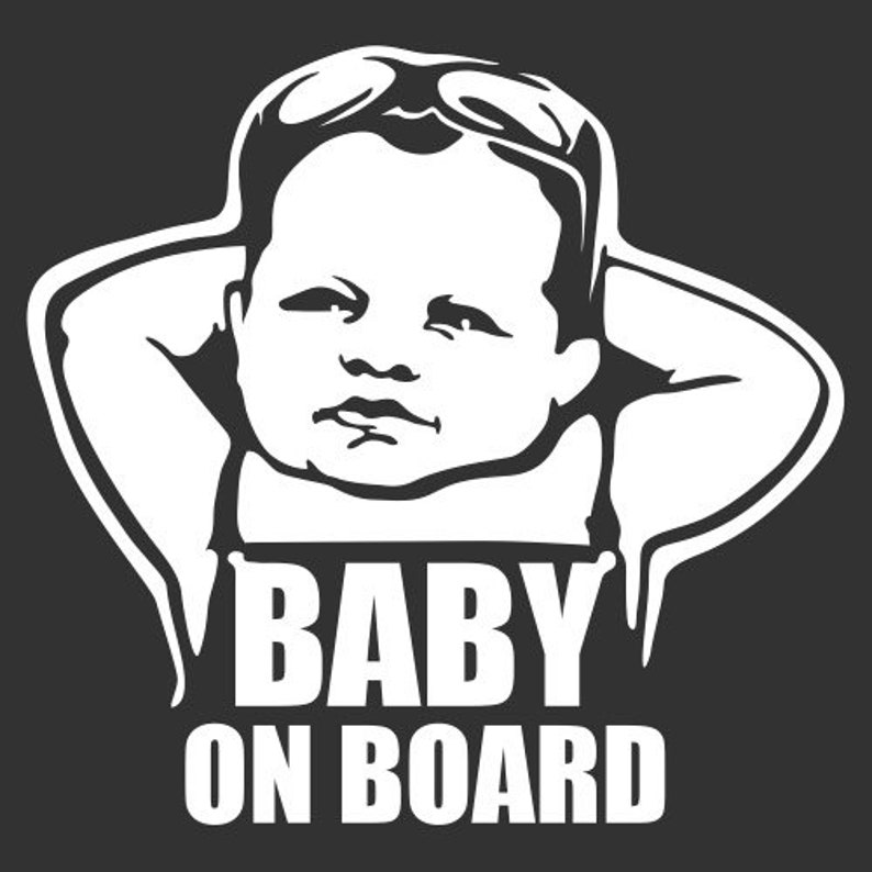 Baby on Board Car Decal Vinyl Sticker Window Bumper - Etsy