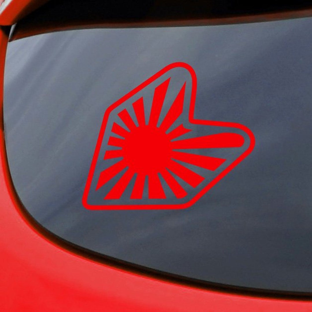 JDM Wakaba Sign Car Decal Vinyl Sticker Window Bumper - Etsy