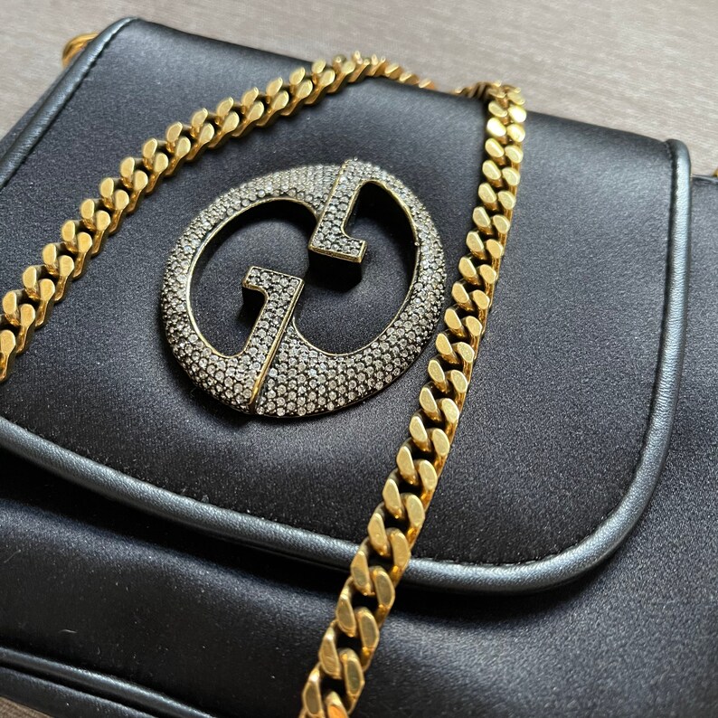Gucci Purse Crossbody Gold Chain | Paul Smith