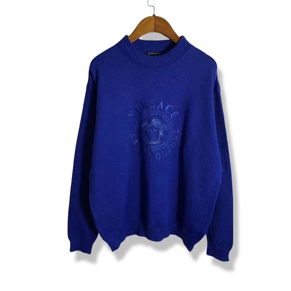 Versace Sweater - Etsy