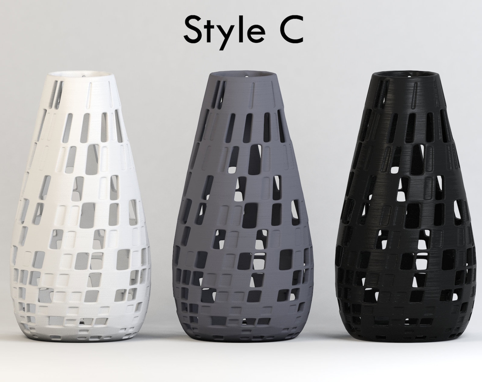 3D Printable STL | Mesh Vase Design to Convert Pet Bottles Into ...