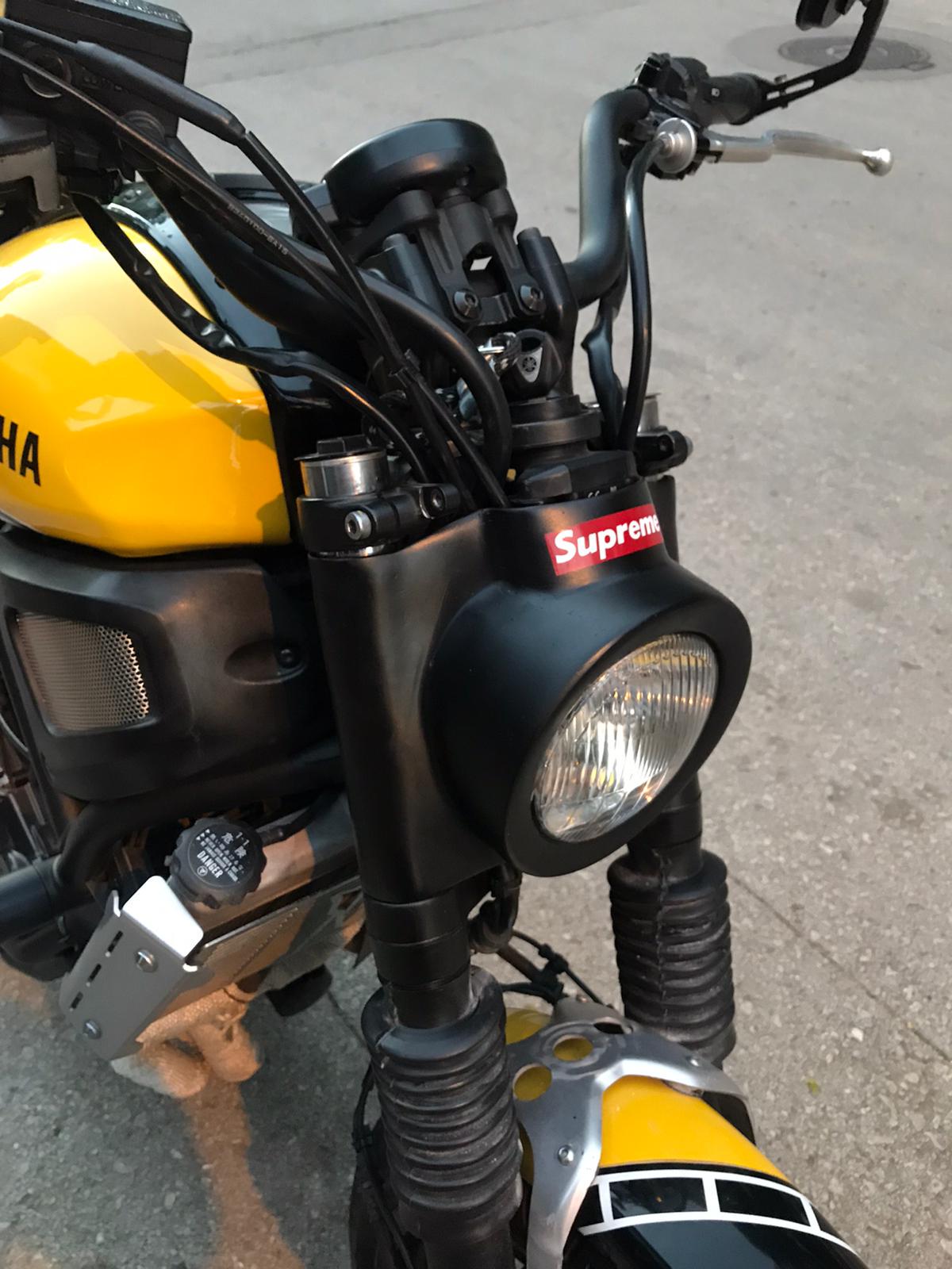 3D Printable STL - Custom Headlight Fairing for Yamaha XSR 700 - Etsy