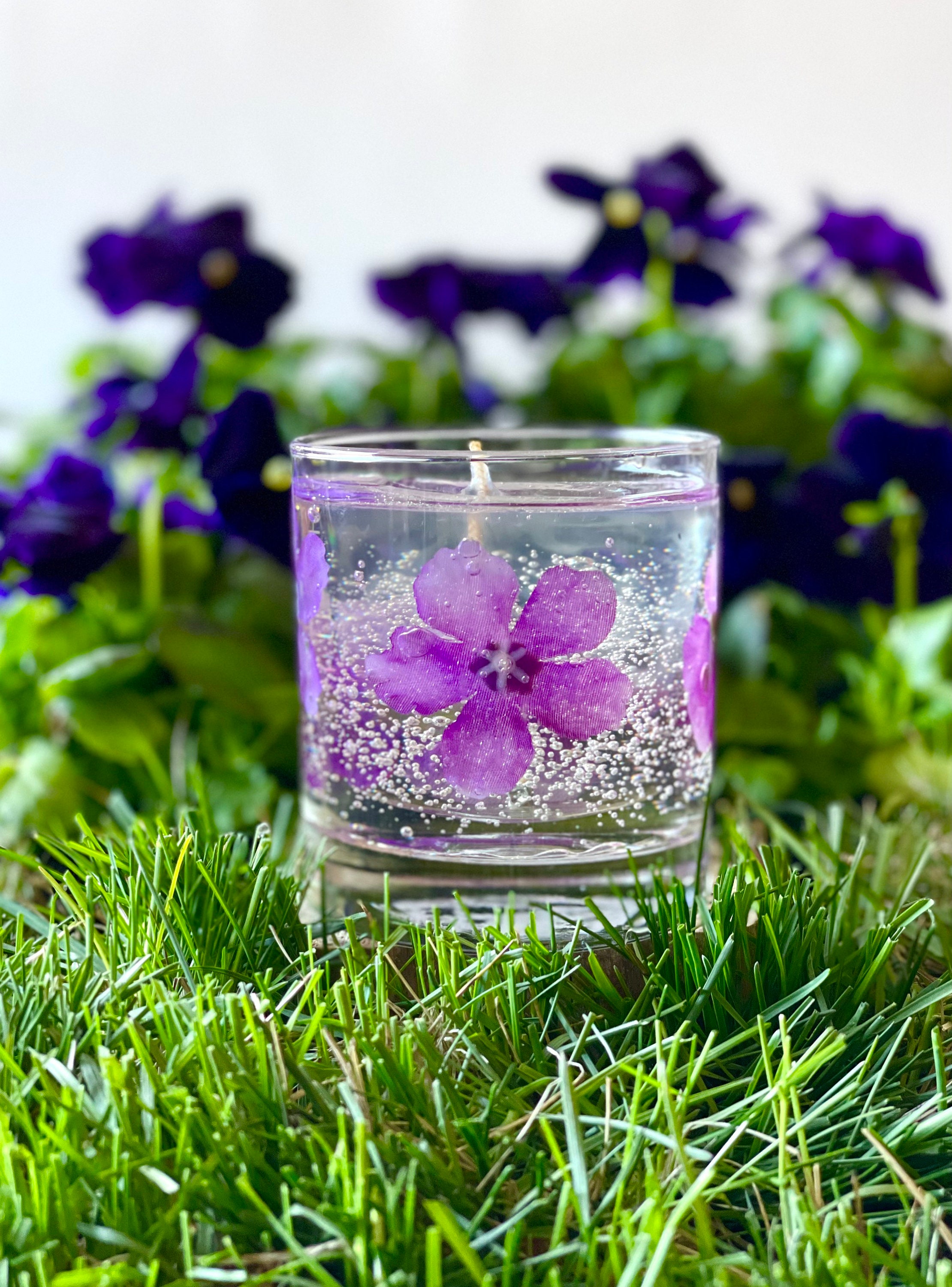 Cosmo Spring Flower Gel Candle - Etsy