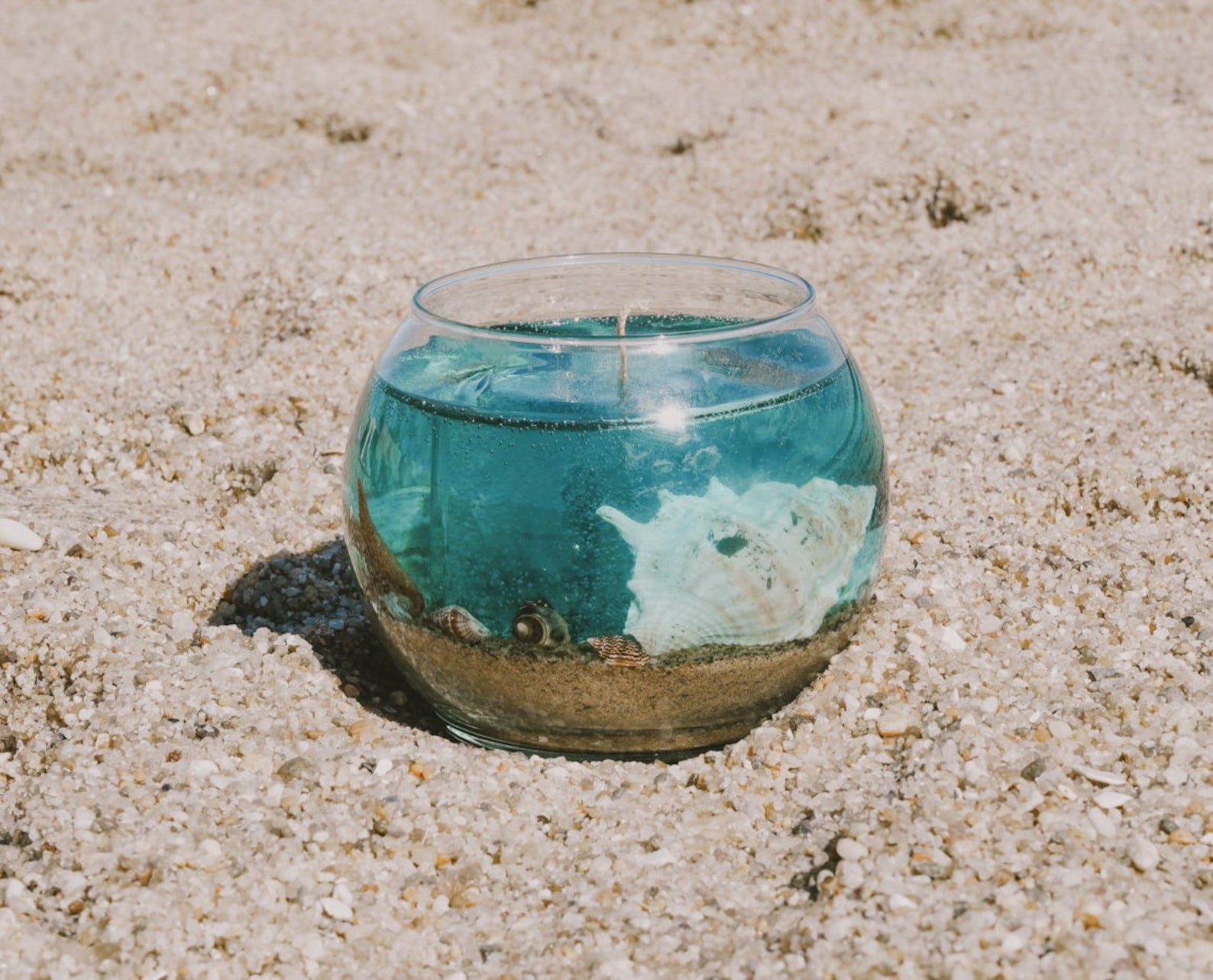 Ocean Gel Candle - Etsy
