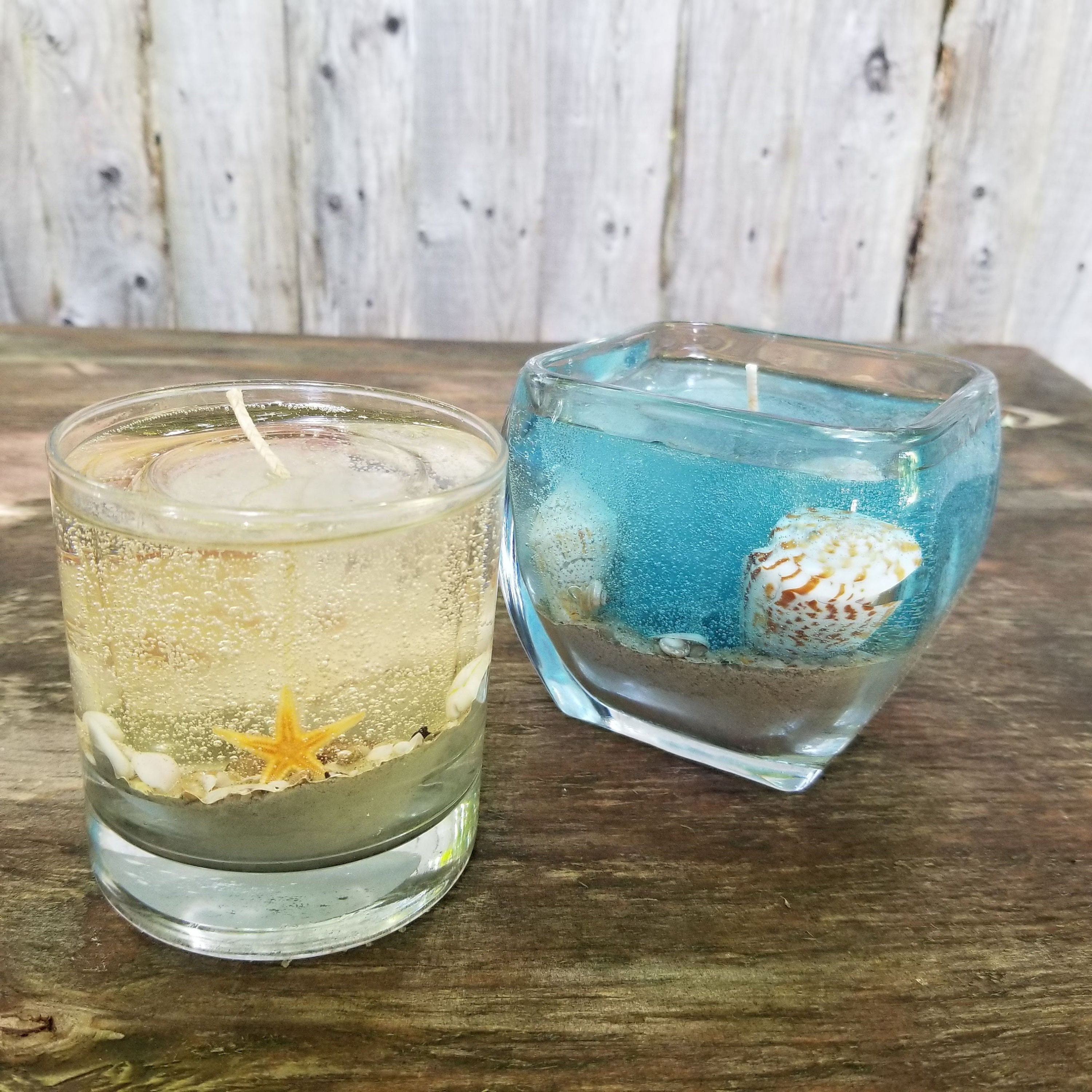 Ocean Gel Candle | Etsy