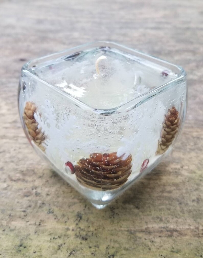 Winter Snow Gel Candle - Etsy