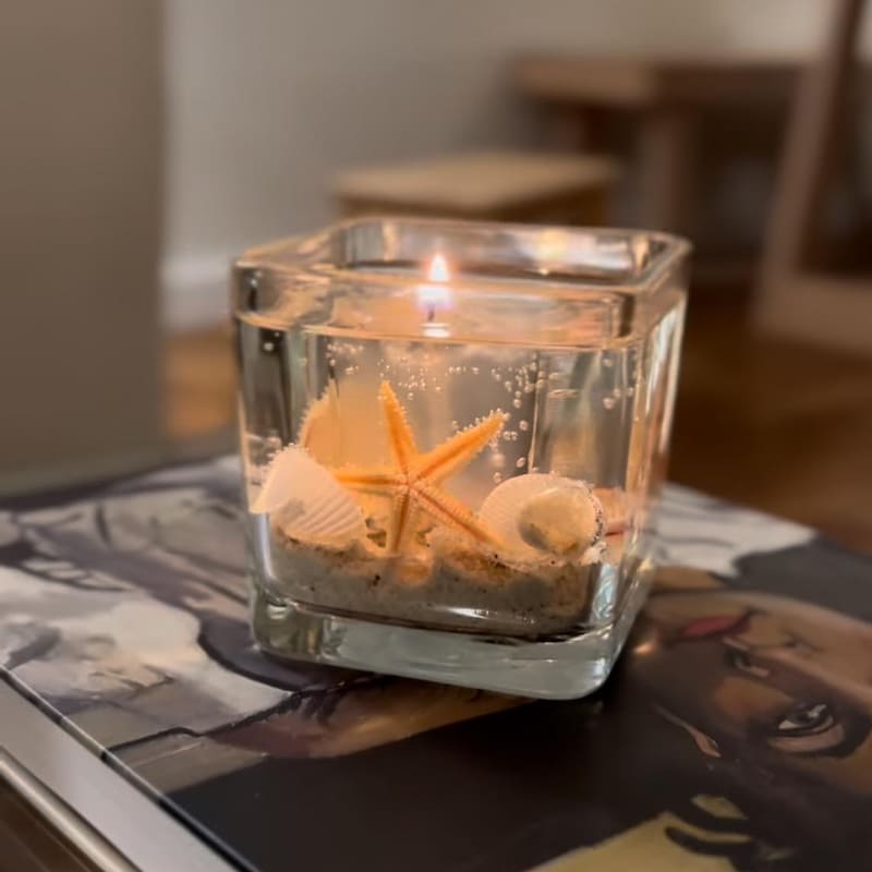 Gel Candle Sea Shells - Etsy