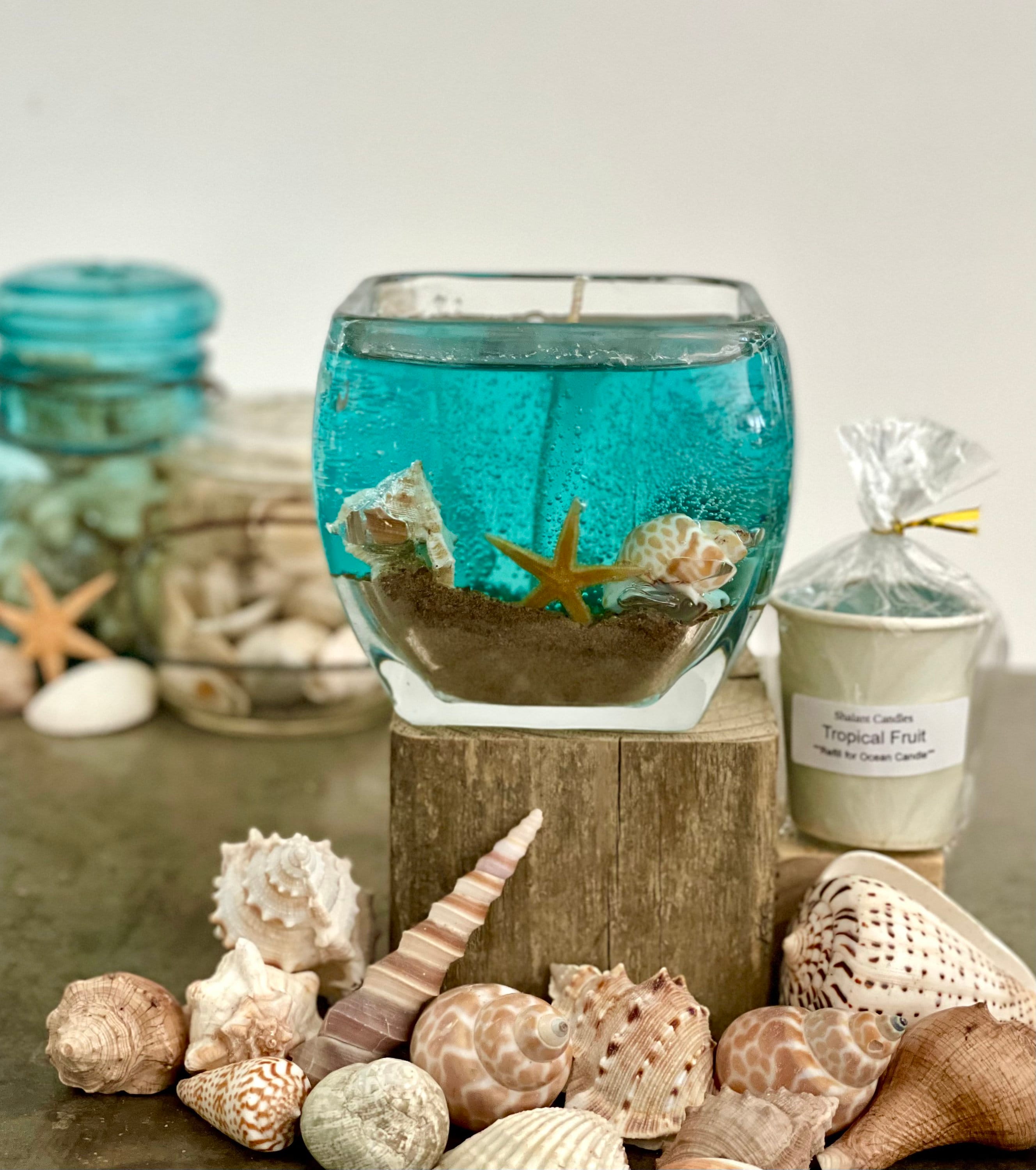 Ocean Gel Candle - Etsy