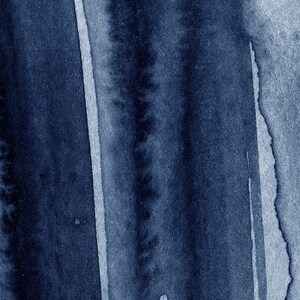 Set of 2 Navy Blue Abstract Prints, Scandinavian Navy Blue Prints, Set ...