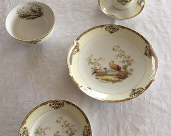 Noritake tea set | Etsy