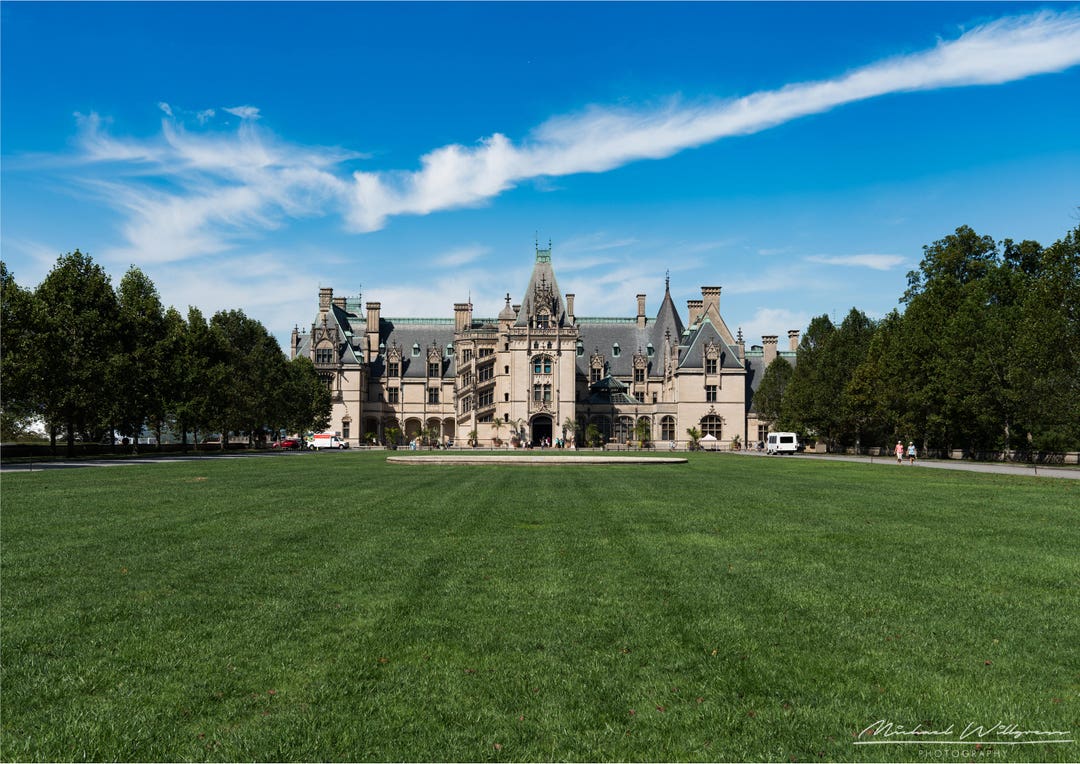 Landscape, Photography, Biltmore, Estate, House, Mansion, Colour, Fine ...