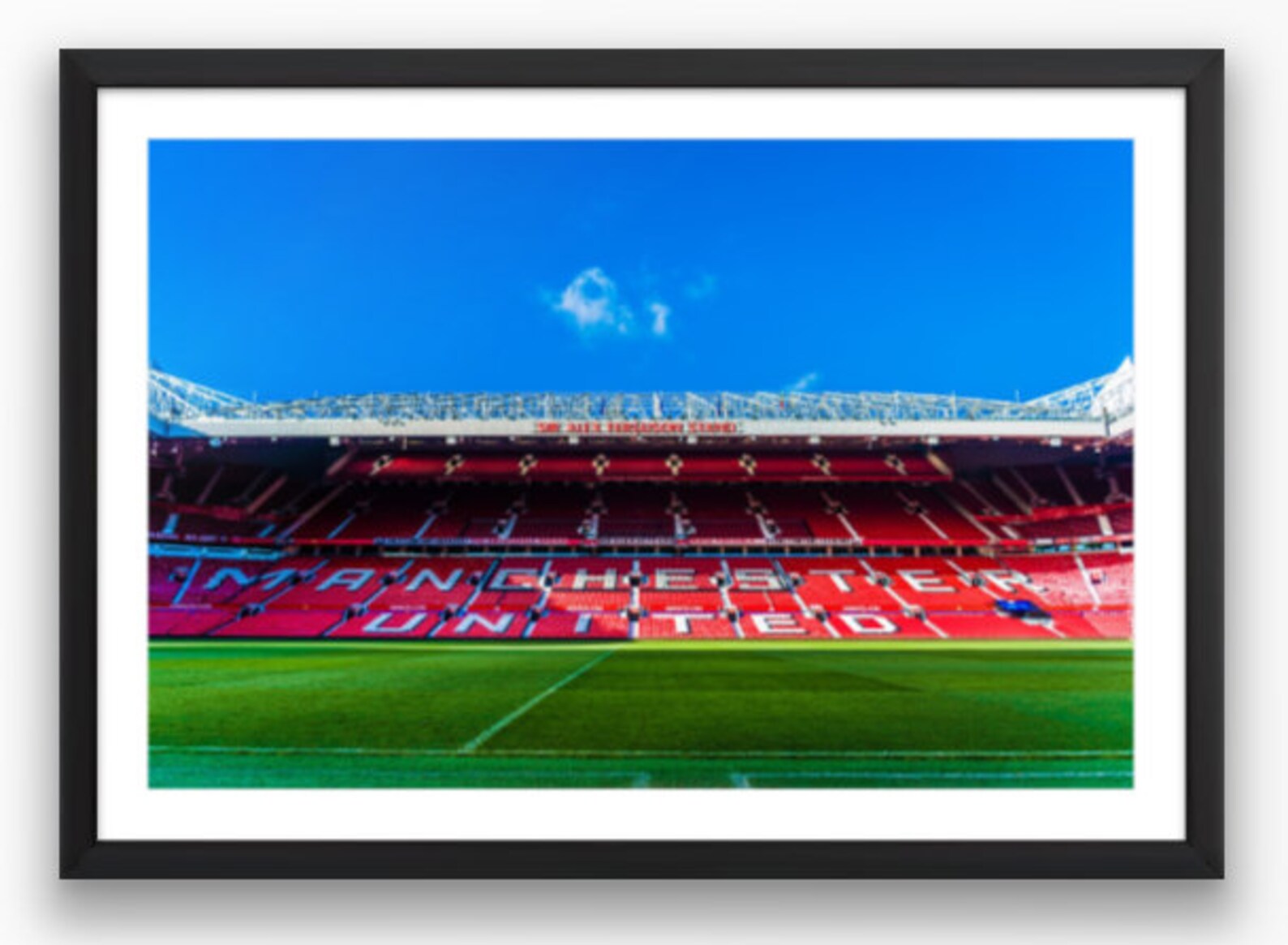 Old Trafford Manchester United Photo Print - Fine Art Landscape ...