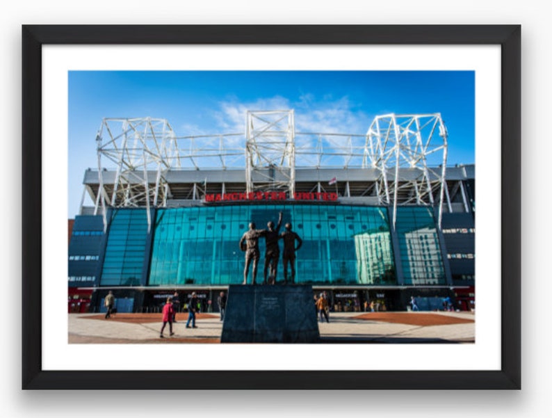 Legends of Old Trafford: Fine Art Photo Print of Manchester United ...