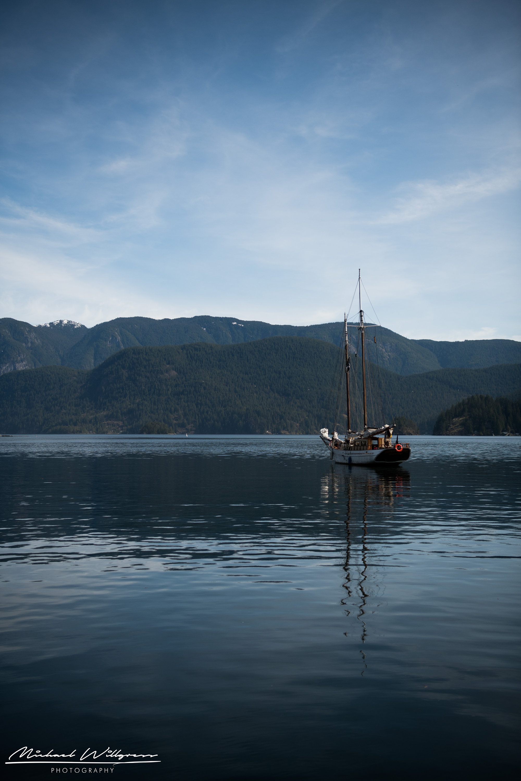 Landscape, Photography, Vancouver, Deep Cove, Canada, Boat, Mountain ...