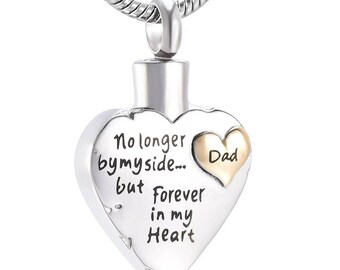 Dad Ashes Necklace - Etsy