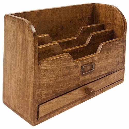 Letter Rack Reclaimed Wood | Etsy