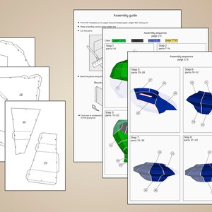 Alien UFO Flying Saucer Diy Papercraft PDF DXF Cameo - Etsy