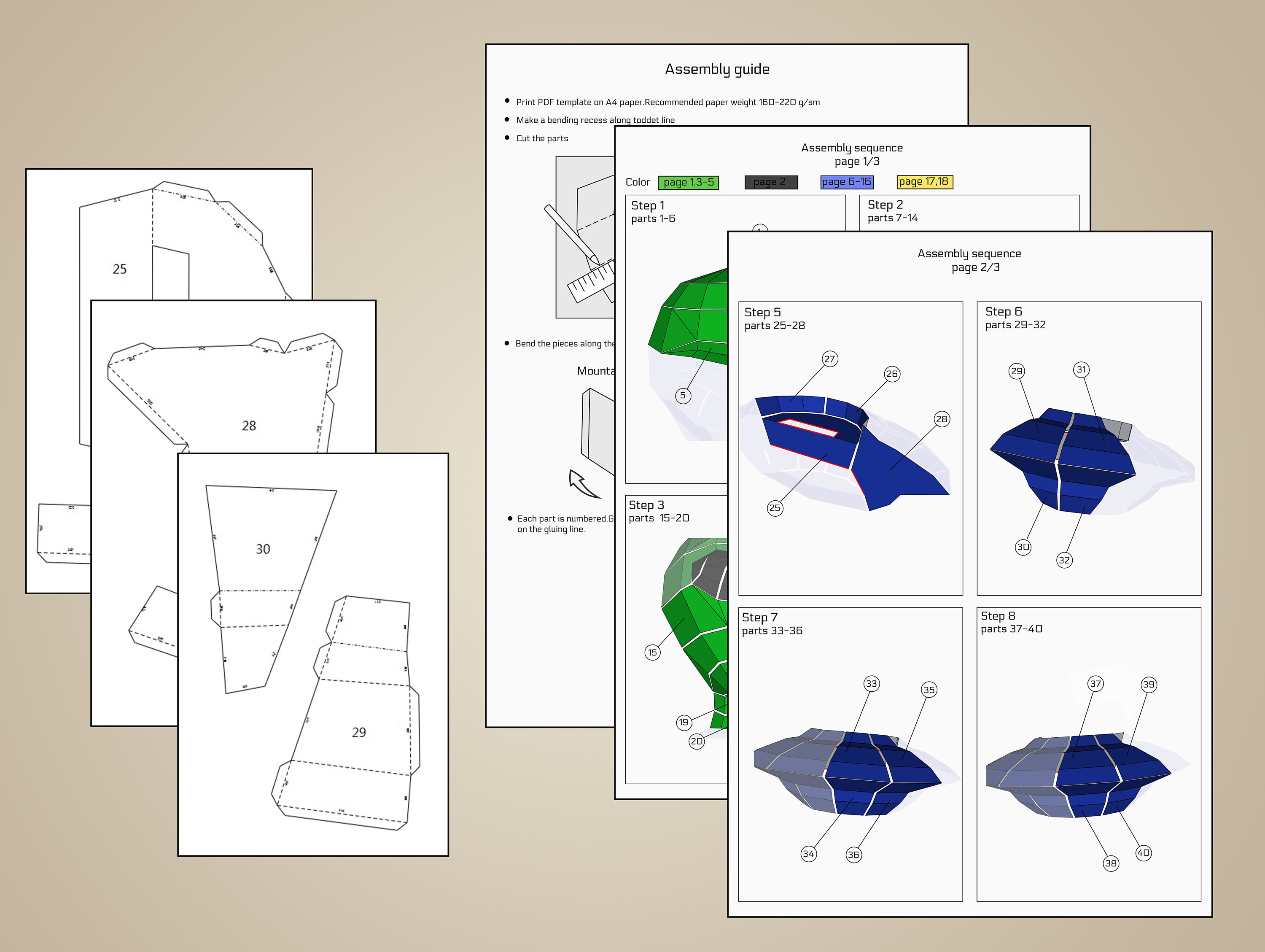 Alien UFO Flying Saucer Diy Papercraft PDF DXF Cameo - Etsy