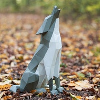 Witcher Papercraft/wolf Printable Pattern/pdf Template/polygonal 3d ...