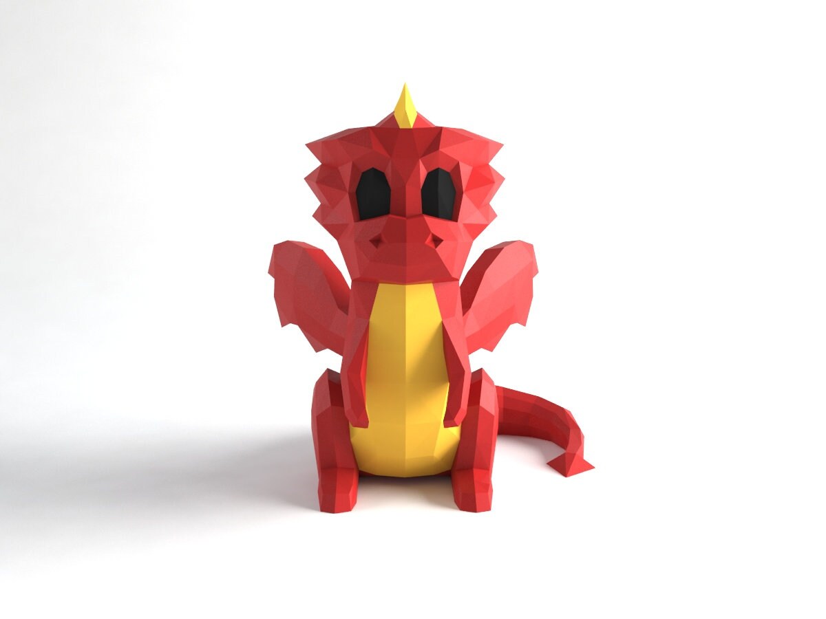 Plantillas De Papercraft De Pokemon Dragonite