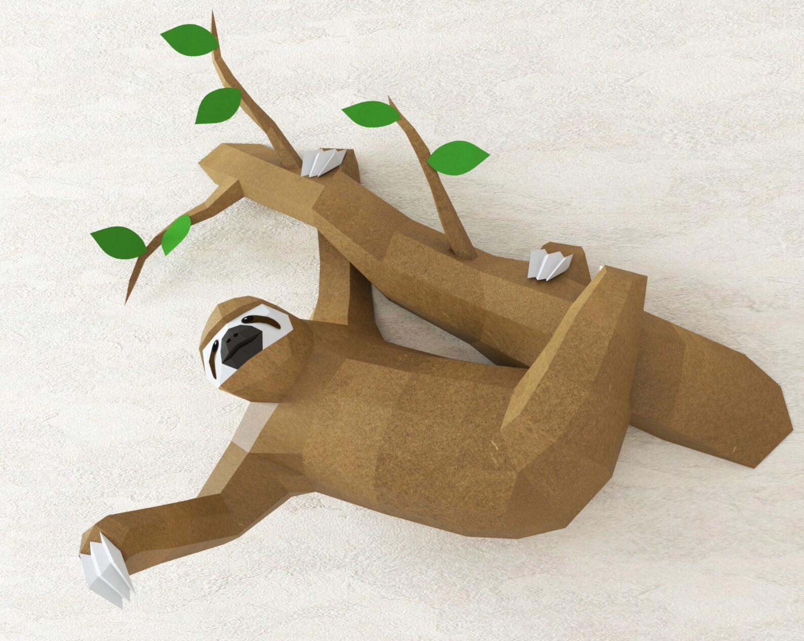 Sloth Papercraft DIY - Etsy