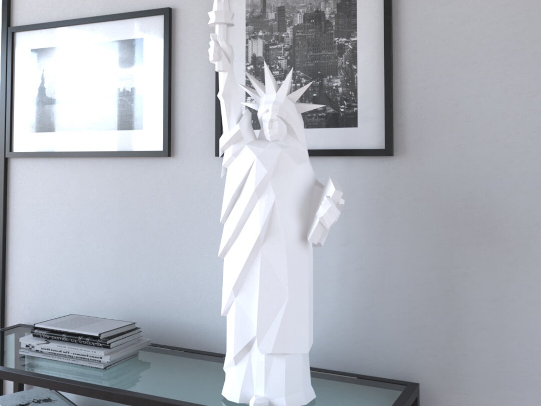 Statue of Liberty DIY Papercraft - Etsy