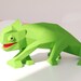 Chameleon DIY Papercraft - Etsy