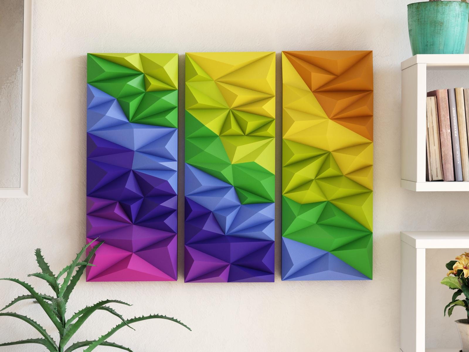 Wall Decor Panel Papercraft DIY - Etsy