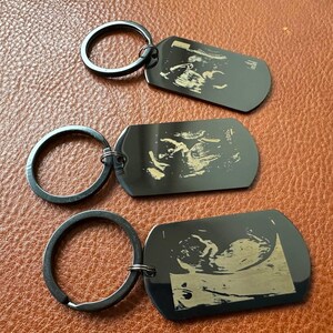 Personalized Ultrasound Photo Keychain: Expecting Parents Gift - Etsy