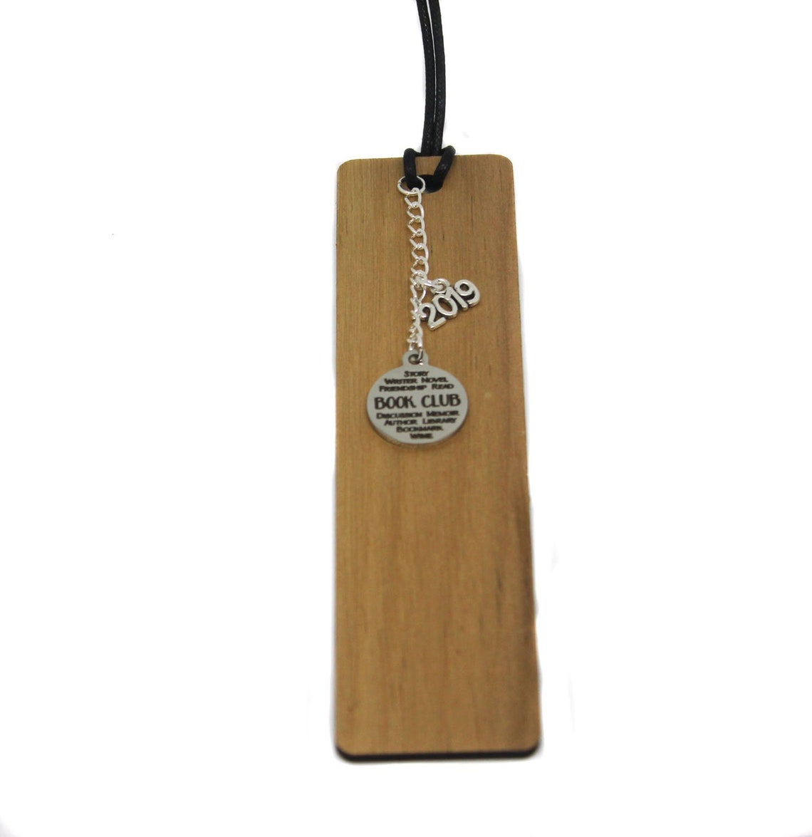 Wooden Bookmark Stainless Steel book Club Graffiti 2020 Charm Book ...