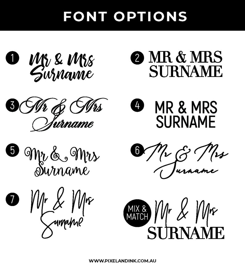 Wishing Well 'SURNAME & DATE' Decal / Wedding Card Box Decal - Wedding ...