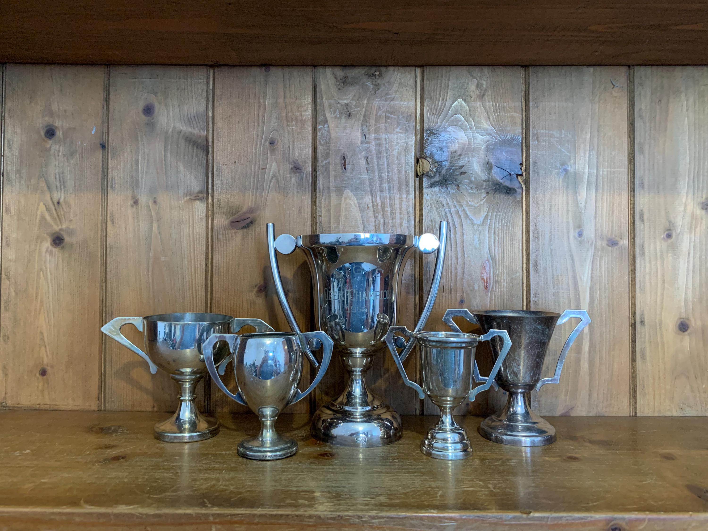 5 Vintage Trophies (27), Silver Plate Trophies, Trophy, Trophies ...